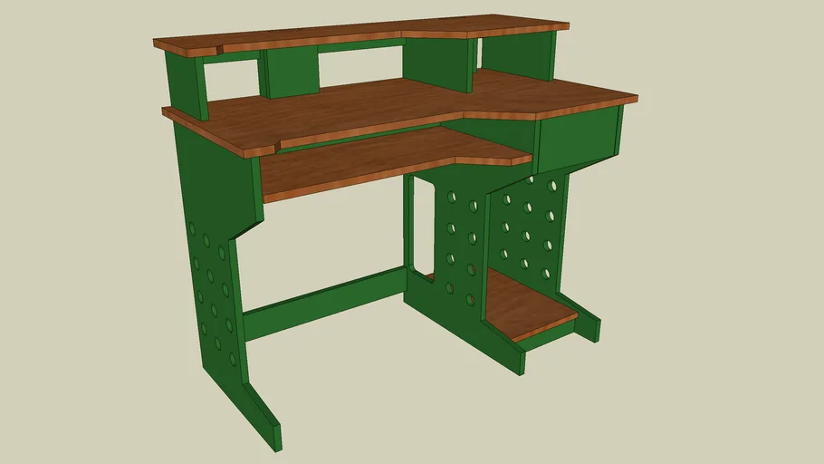 Computer desk | 3D Warehouse