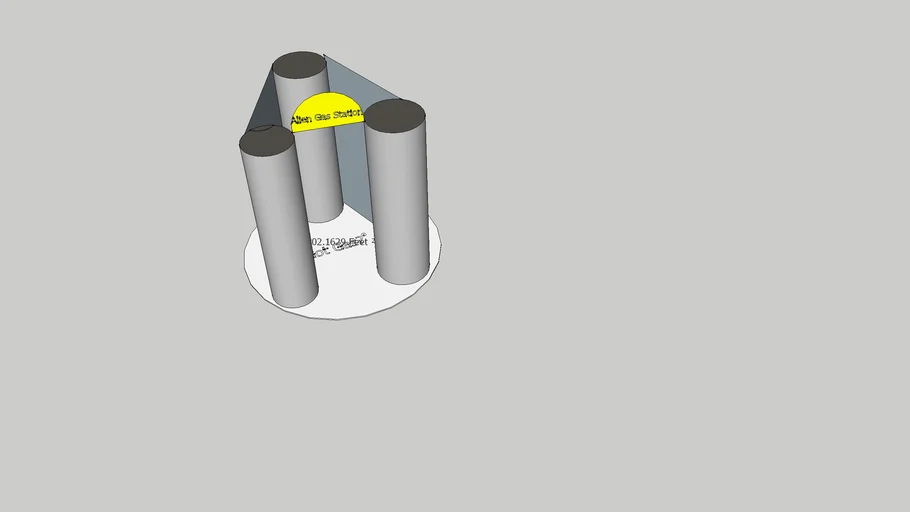 Alien Gas Station | 3D Warehouse