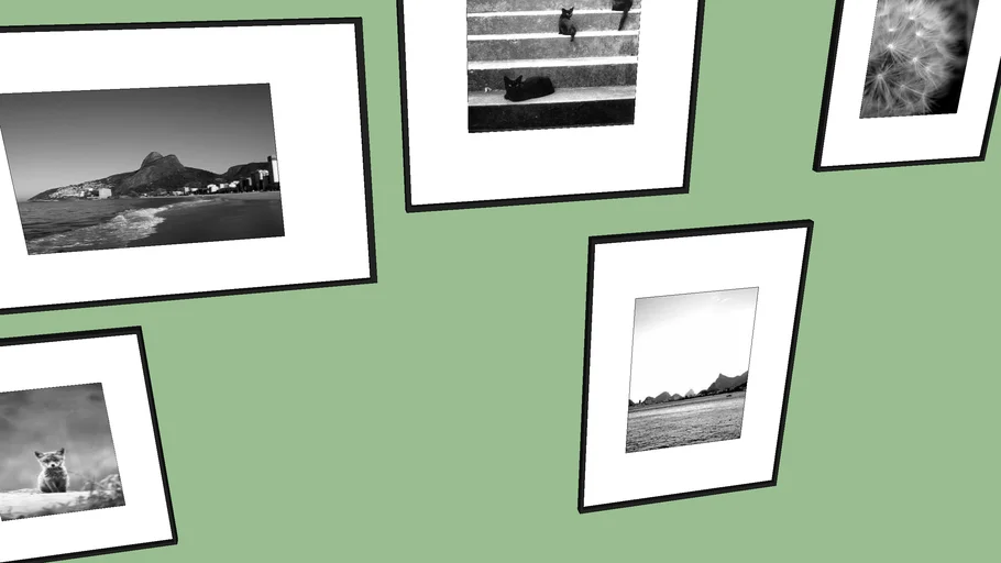 Frame display composition | 3D Warehouse