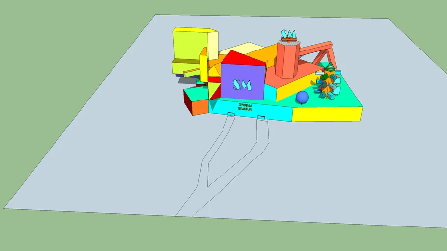 Shapes museum | 3D Warehouse