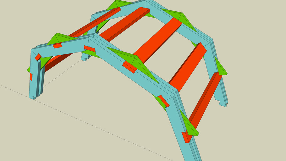 Leonardo Da Vinci Bridge - Pont Leonard De Vinci | 3D Warehouse