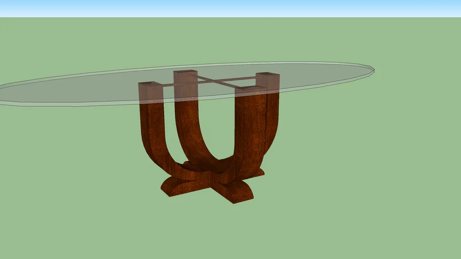 Swaim #764-9 Dining Table | 3D Warehouse