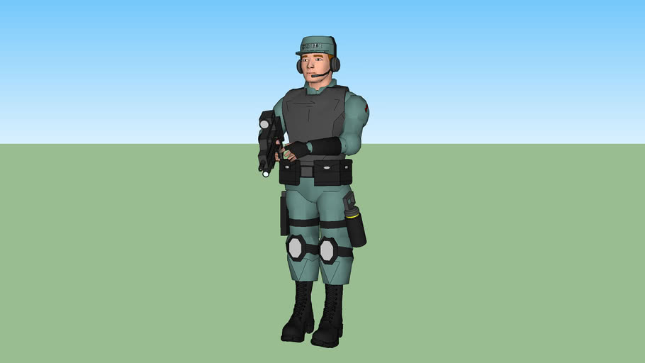 Resistance soldier (Terminator) | 3D Warehouse