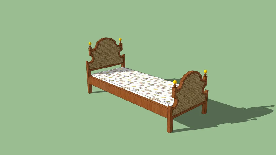 Single bed | 3D Warehouse