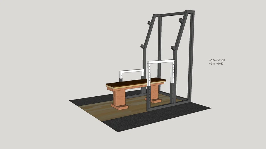 Squat Rack | 3D Warehouse