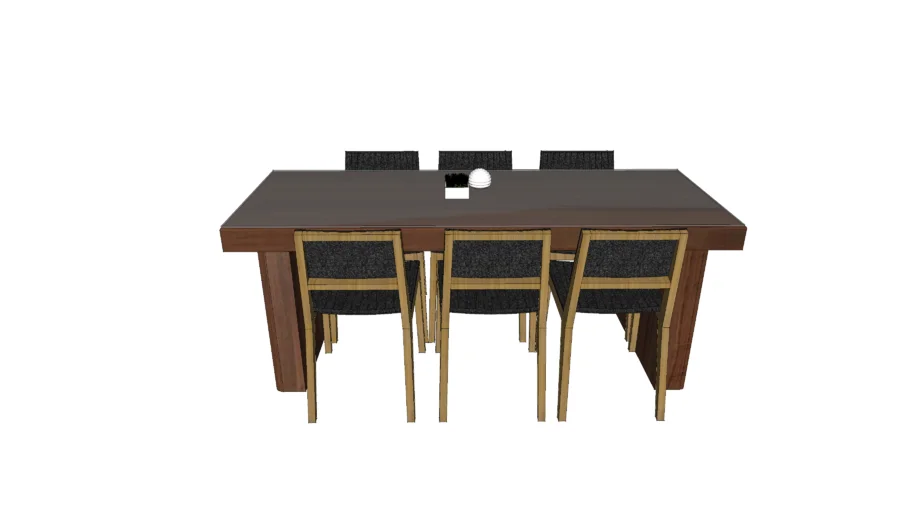 dining table | 3D Warehouse