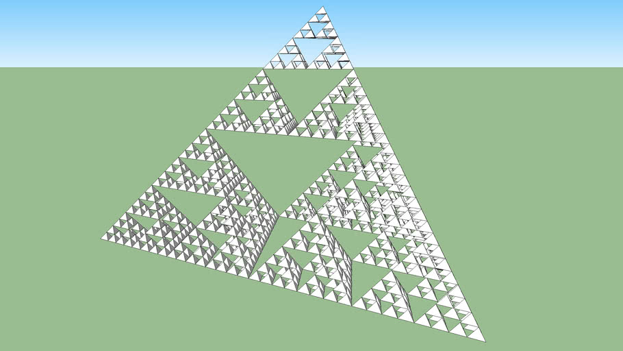 3D Sierpinski Triangle | 3D Warehouse