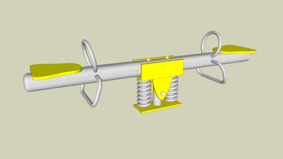 playground see saw | 3D Warehouse