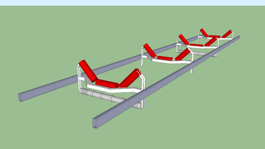 Belt conveyor | 3D Warehouse