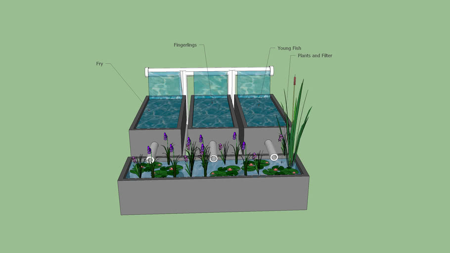 Miniture Fish Farm | 3D Warehouse