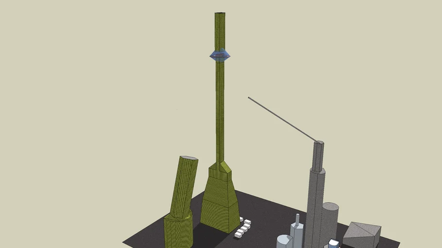 SketchUp City Skyscraper Area demolished! | 3D Warehouse