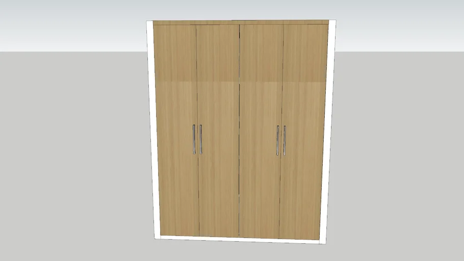 CLOSET EN MELAMINA RH | 3D Warehouse