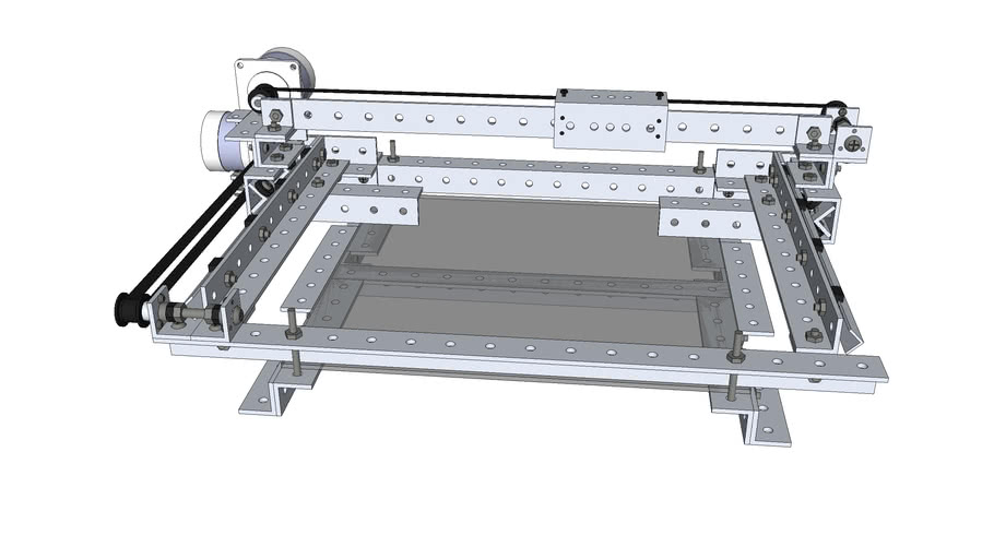 Contraptor XY plotter v2 | 3D Warehouse