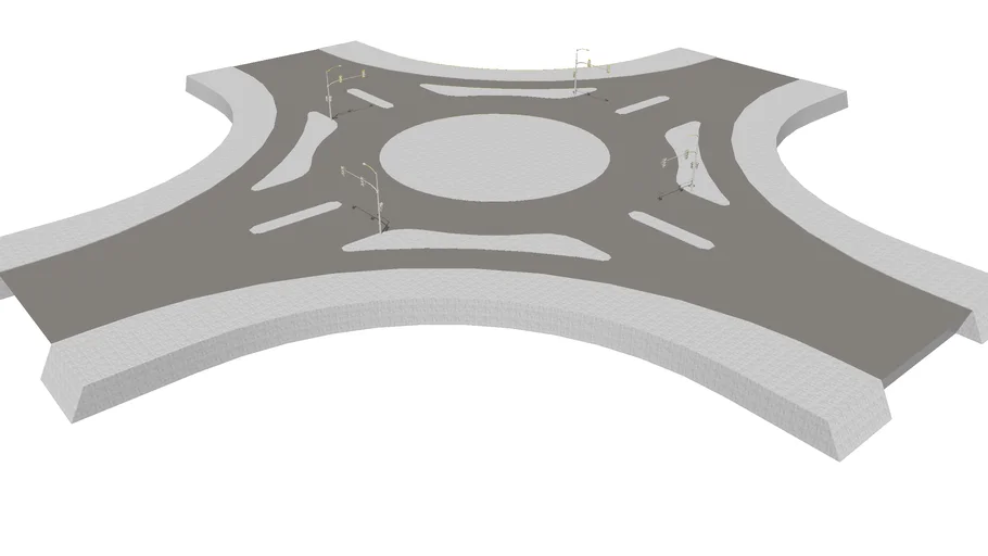 Roundabout | 3D Warehouse