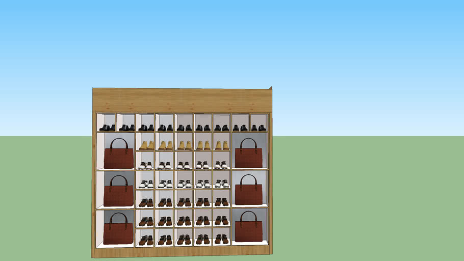Display Sepatu | 3D Warehouse