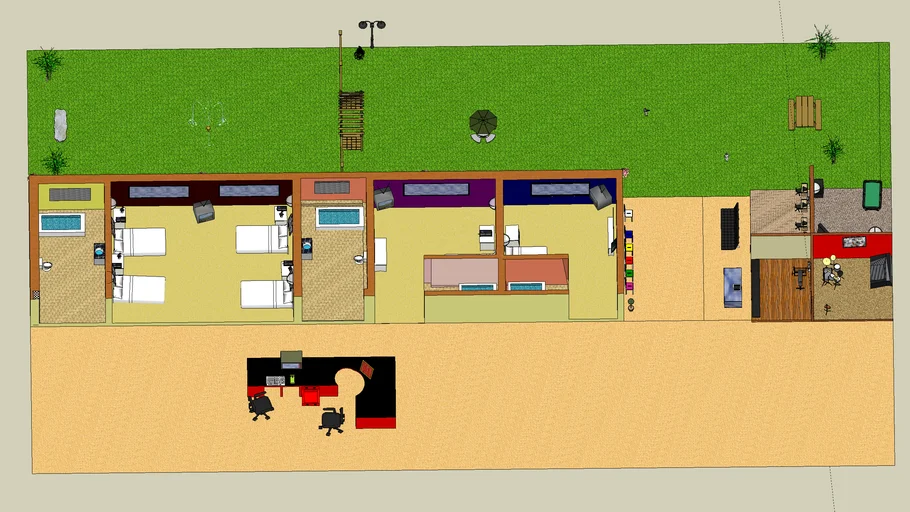 Hospital ward design | 3D Warehouse