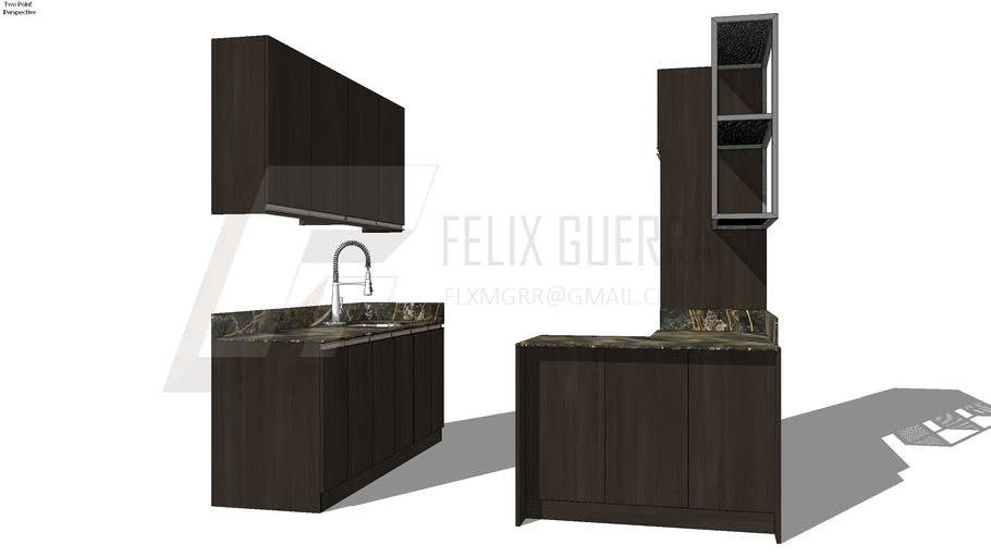 Modular_Kitchen | 3D Warehouse