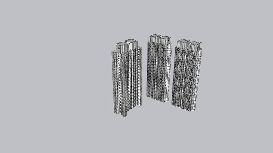3 towers | 3D Warehouse