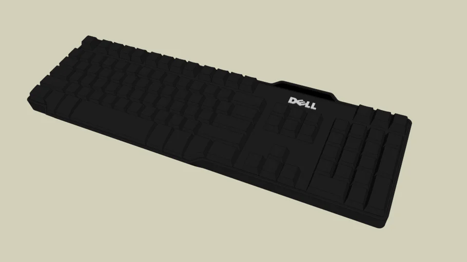 Dell USB Keyboard | 3D Warehouse