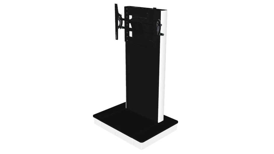 Avall - Free standing SINGLE screen stand | 3D Warehouse