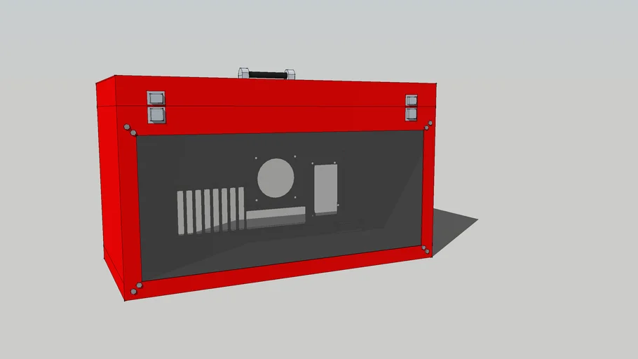 ToolBox PC Case | 3D Warehouse