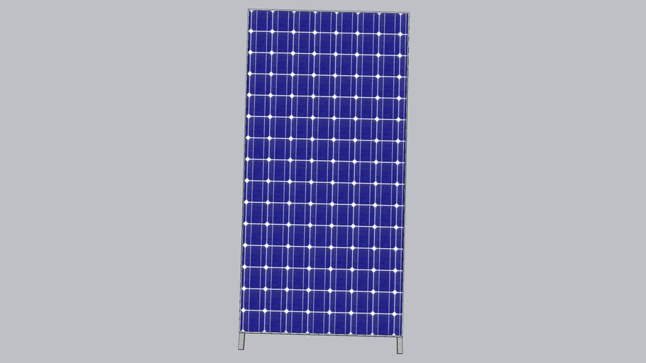 solar single panels | 3D Warehouse