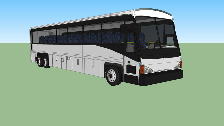 2010 Motor Coach Industries (MCI) D4505 | 3D Warehouse