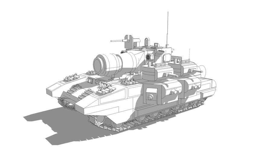 Lenin Hammer tank | 3D Warehouse