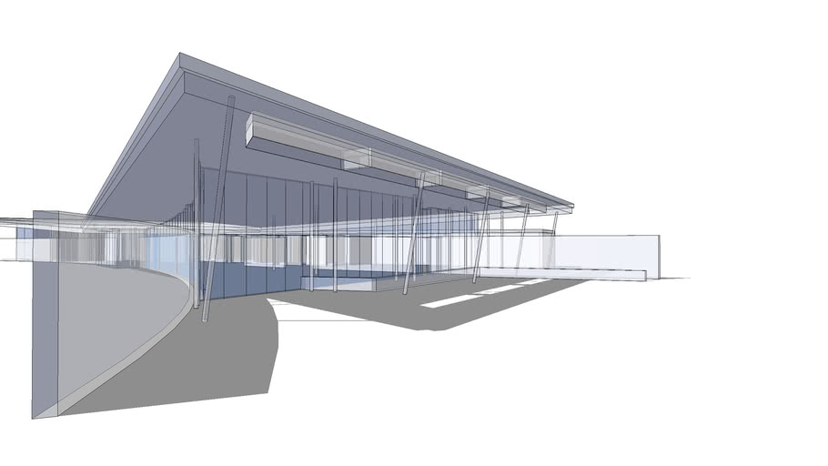 Cesar Chavez library. Phoenix Arizona, US | 3D Warehouse