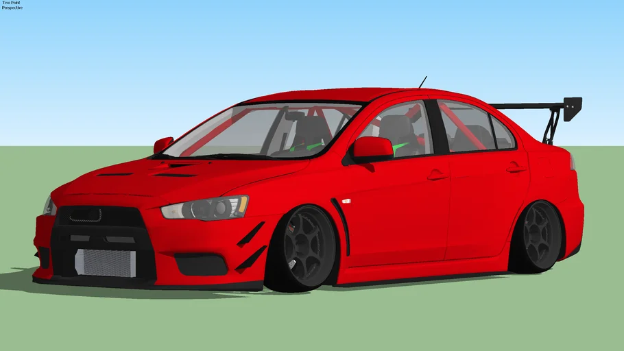 David Racowski's Mitsubishi Lancer Evolution X | 3D Warehouse