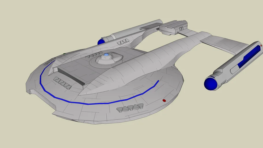 Akira Class Starship | 3D Warehouse