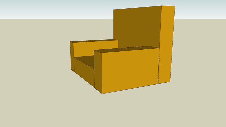 El Sillon de homero | 3D Warehouse