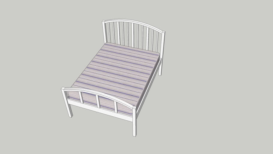 Queen Bed | 3D Warehouse