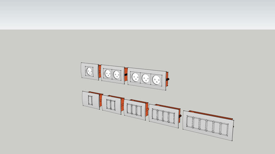 Stopcontacten | 3D Warehouse