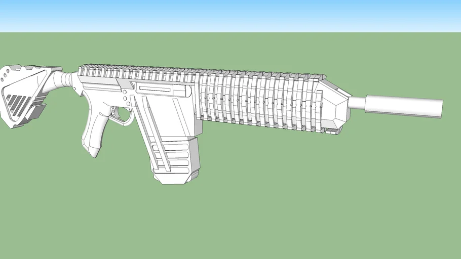 assault rifle | 3D Warehouse