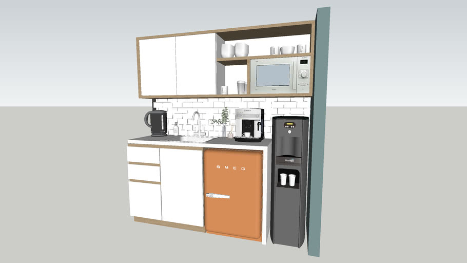Small Office Kitchen | 3D Warehouse