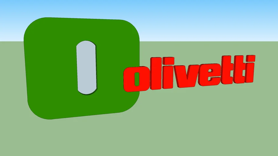 Olivetti logo | 3D Warehouse