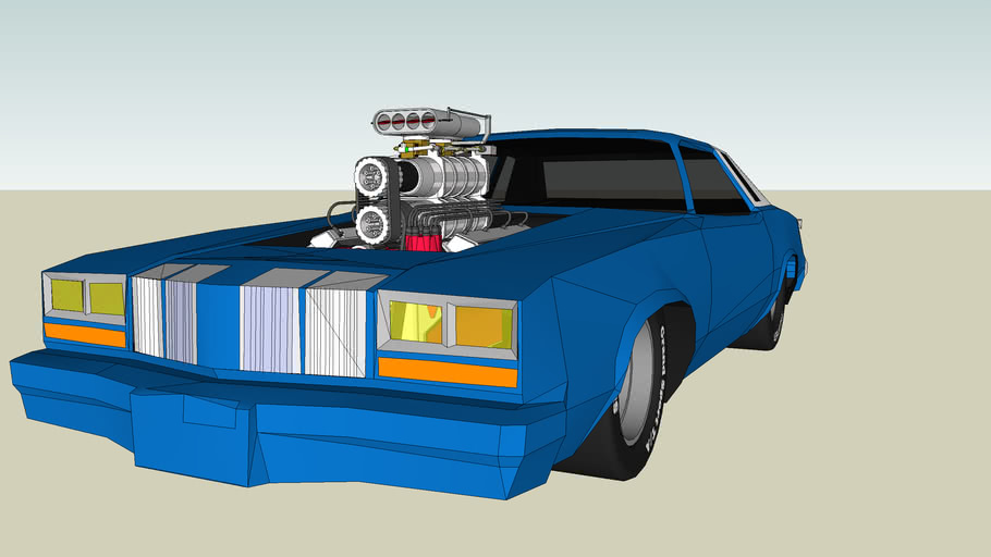 1977 Oldsmobile Cutlass Pro Street | 3D Warehouse
