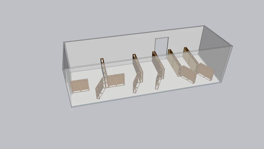 Goat Pens from Shipping Pallets | 3D Warehouse