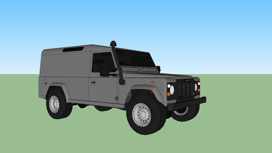 Land Rover Defender 110 Hardtop Stock | 3D Warehouse