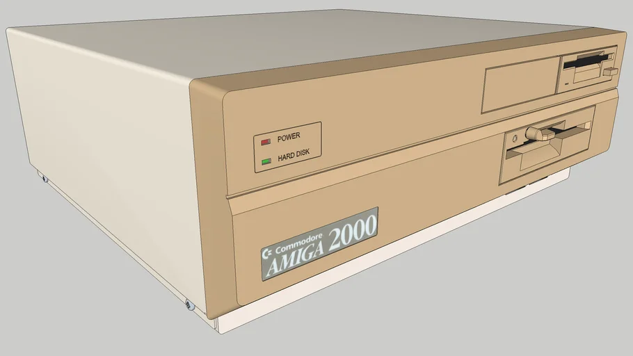 Commodore Amiga 2000 | 3D Warehouse