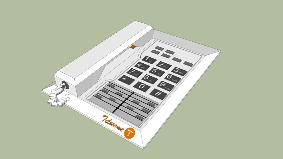 1999 TELECOME HOME PHONE | 3D Warehouse