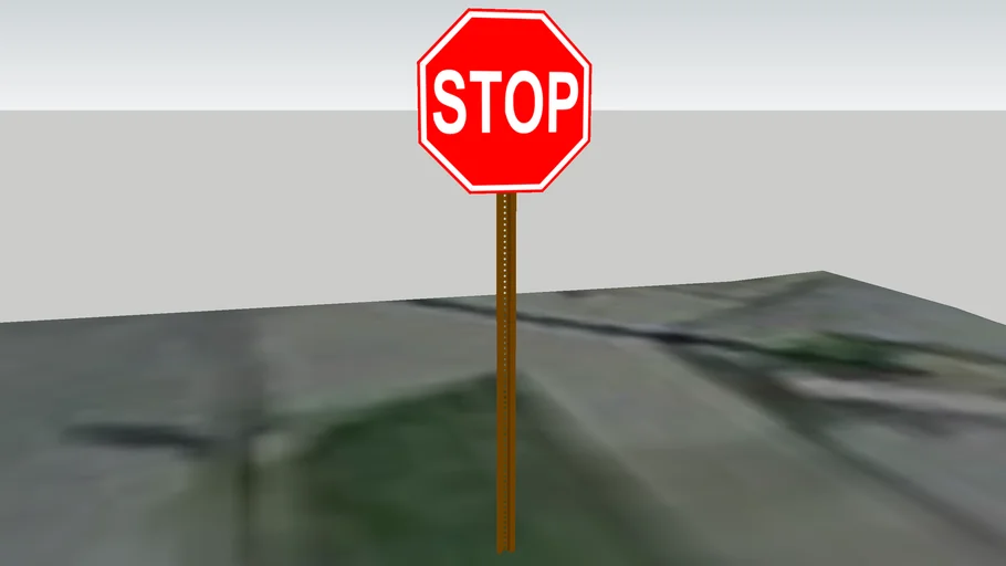 Stop Sign | 3D Warehouse