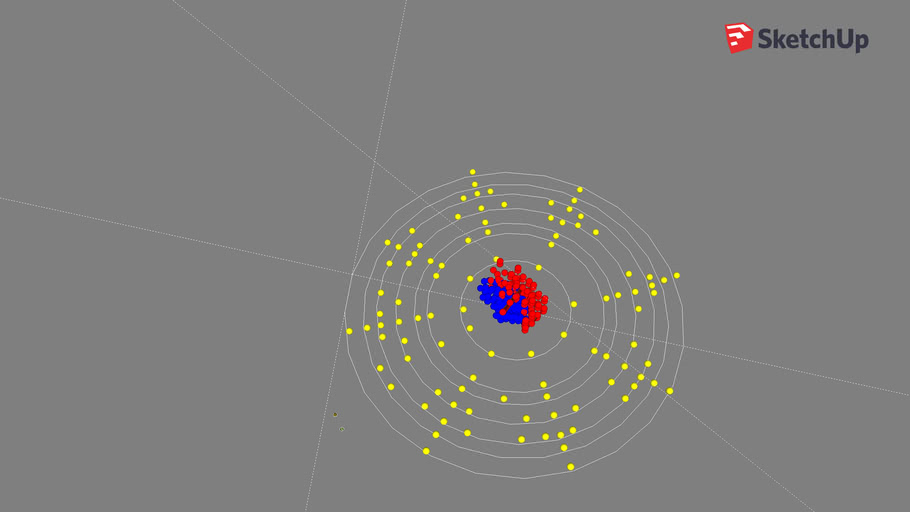 Atomic Model of Fermium | 3D Warehouse