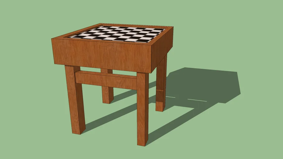 Dan's first game-table | 3D Warehouse