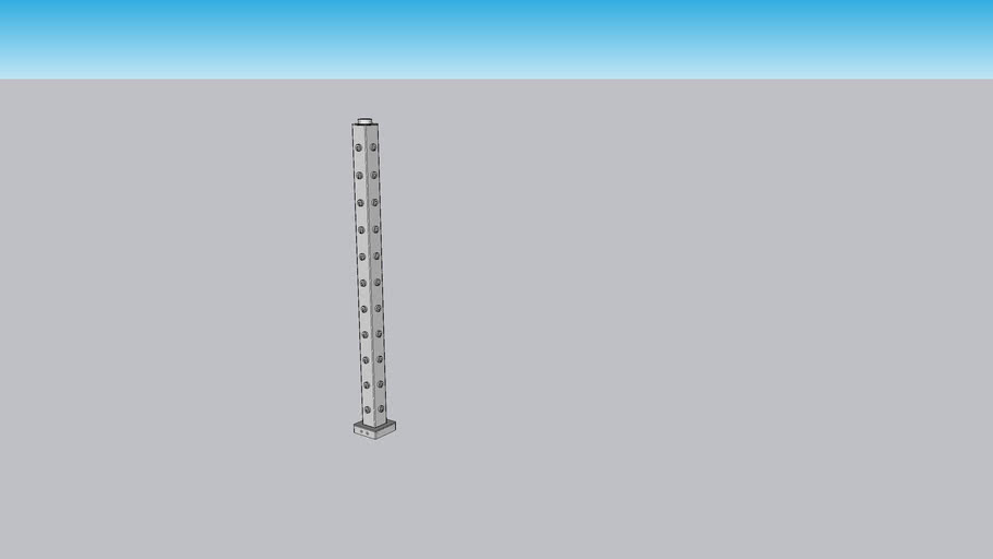 36' Signature TM Corner Post | 3D Warehouse