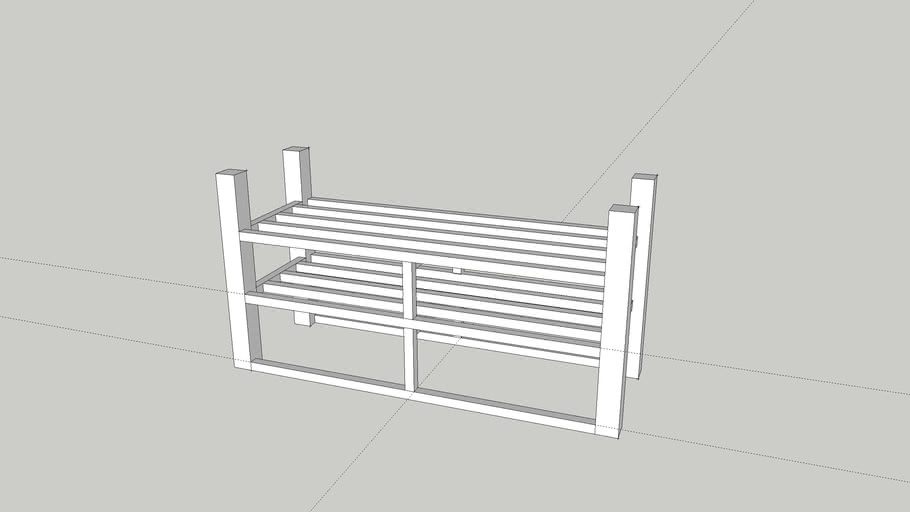Shoe Rack | 3D Warehouse