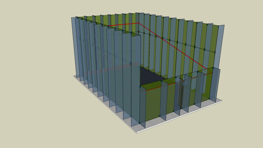 exterior squash court | 3D Warehouse