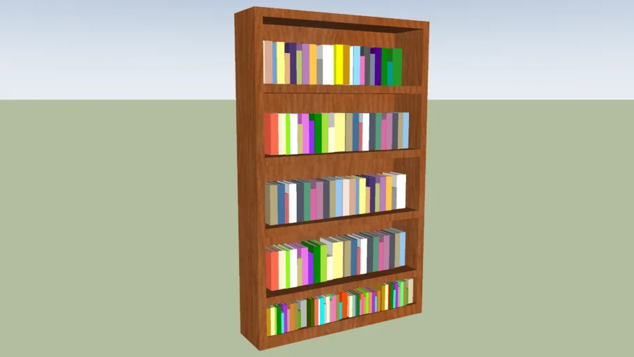 Bookcase | 3D Warehouse