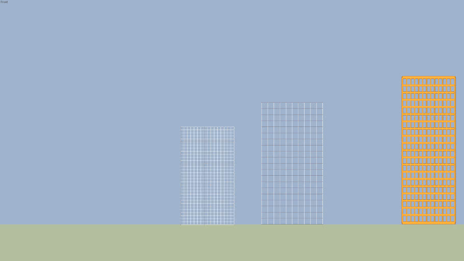 Wire grid panels | 3D Warehouse